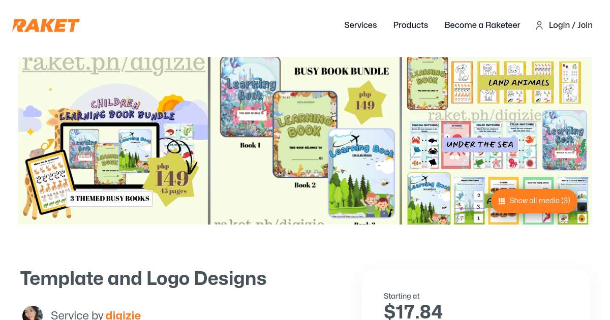 Template and Logo Designs by digizie - Raket.PH