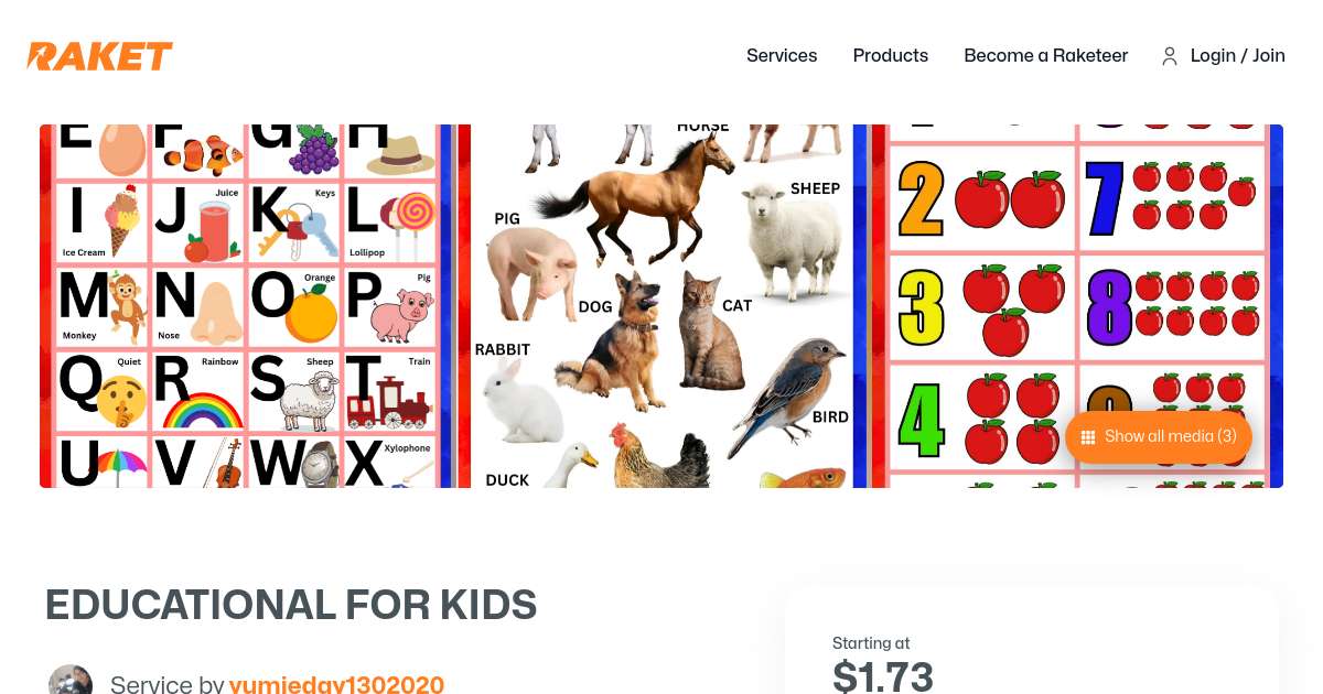 EDUCATIONAL FOR KIDS by yumieday1302020 - Raket.PH