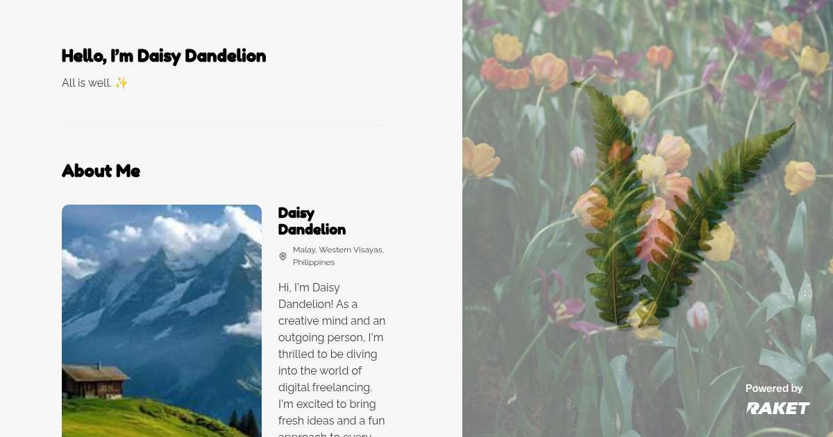 Daisy Dandelion