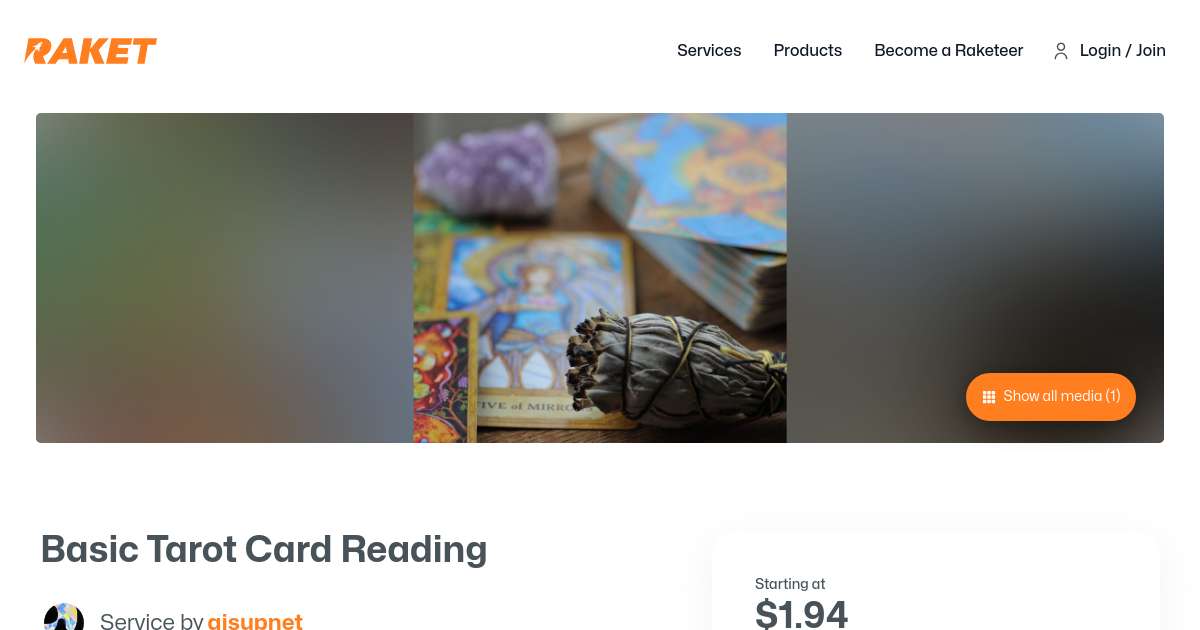 Basic Tarot Card Reading by ajsupnet - Raket.PH