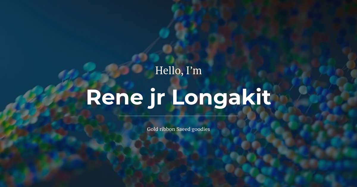 Rene jr Longakit