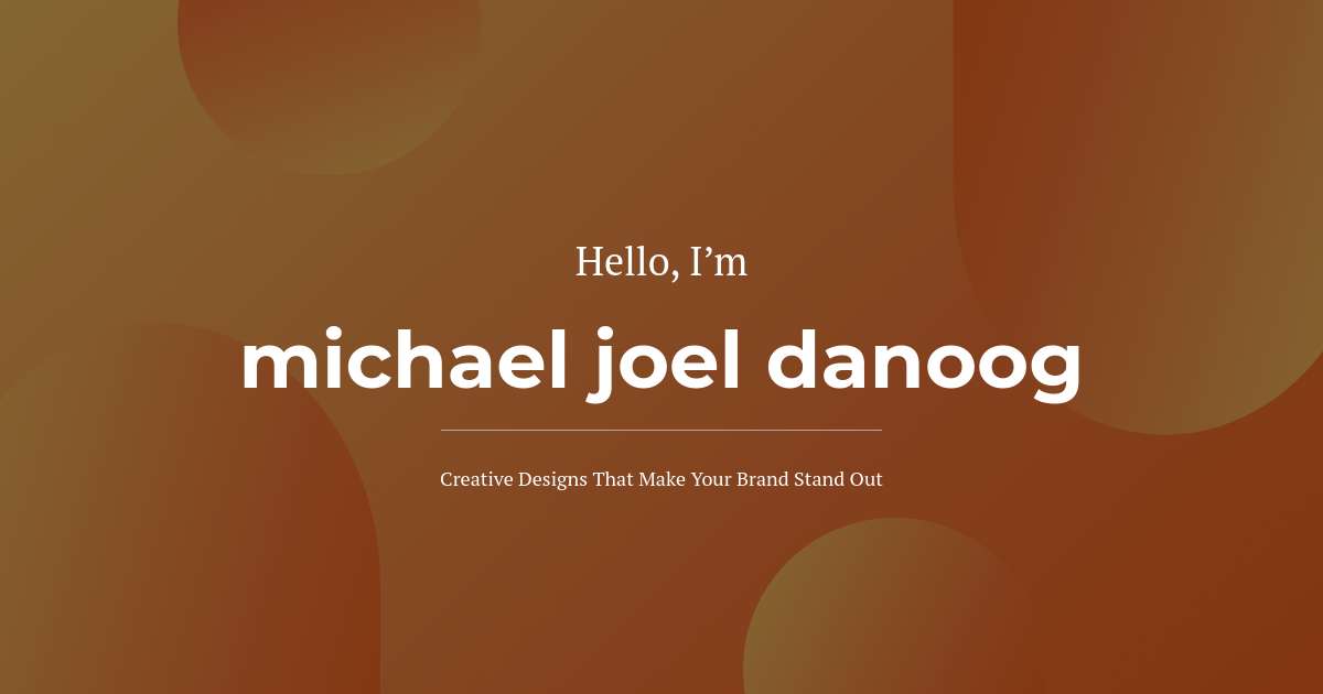 Michael Joel Dano-og