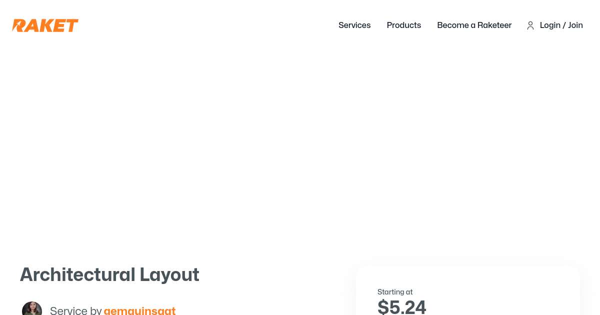 Architectural Layout by gemquinsaat - Raket.PH