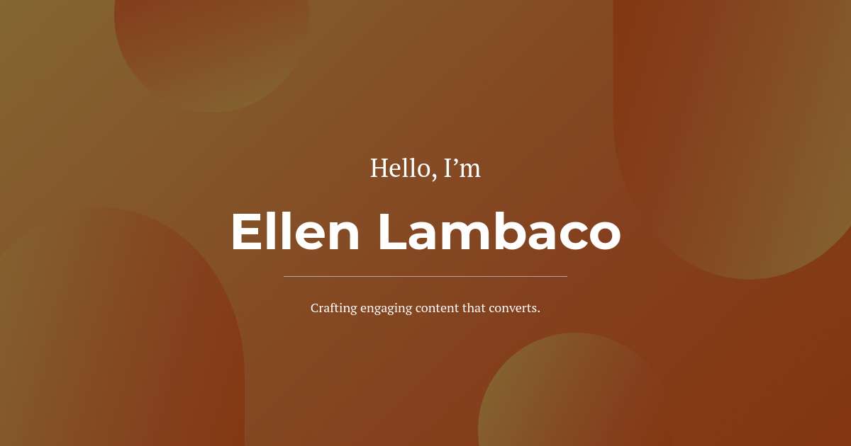 Ellen Lambaco