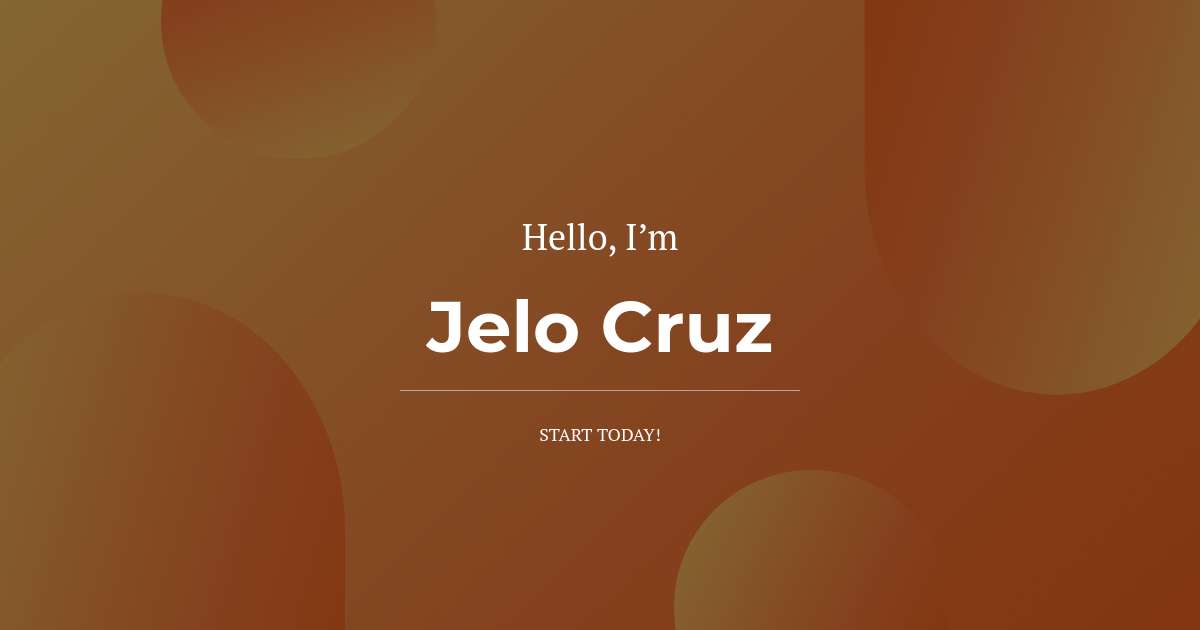 Jelo Cruz
