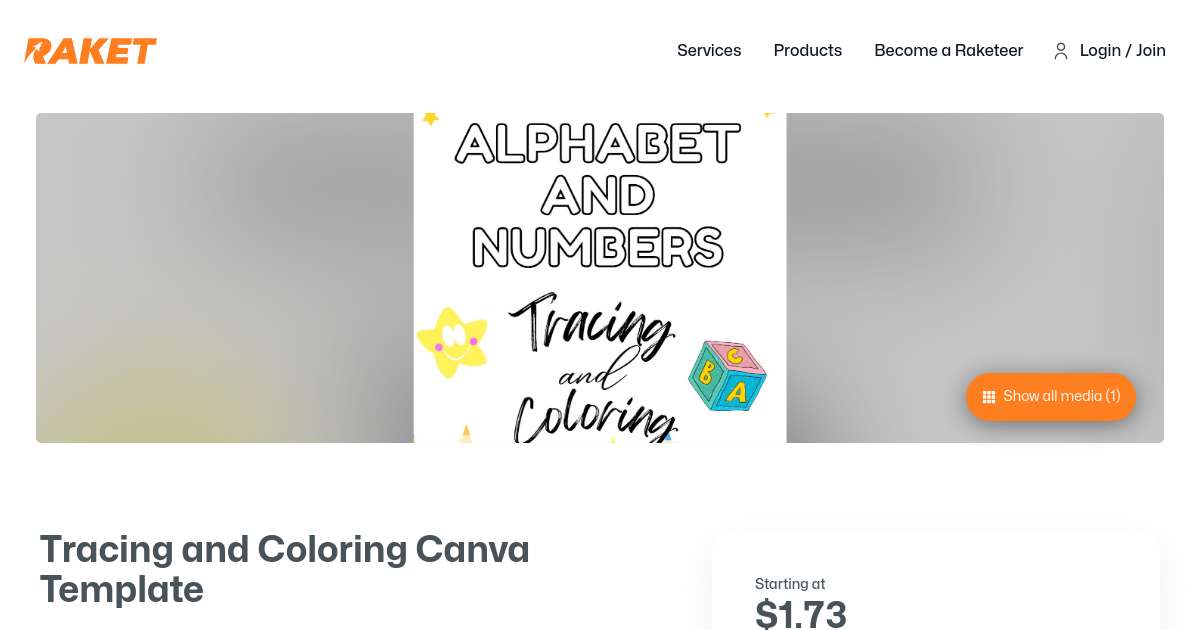 Tracing and Coloring Canva Template by roseannduque3 - Raket.PH