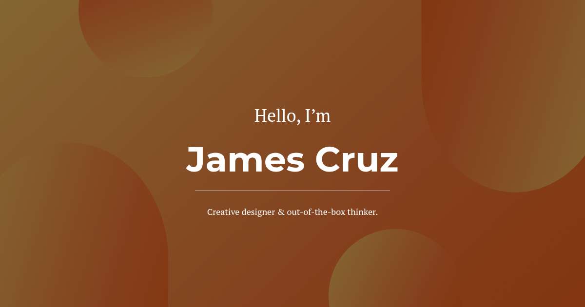 James Cruz