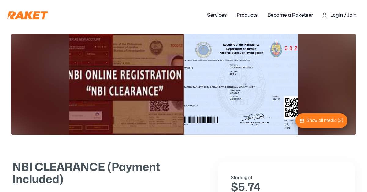 NBI CLEARANCE (Certificate Payment is Included) by dyraldmaecanlas ...