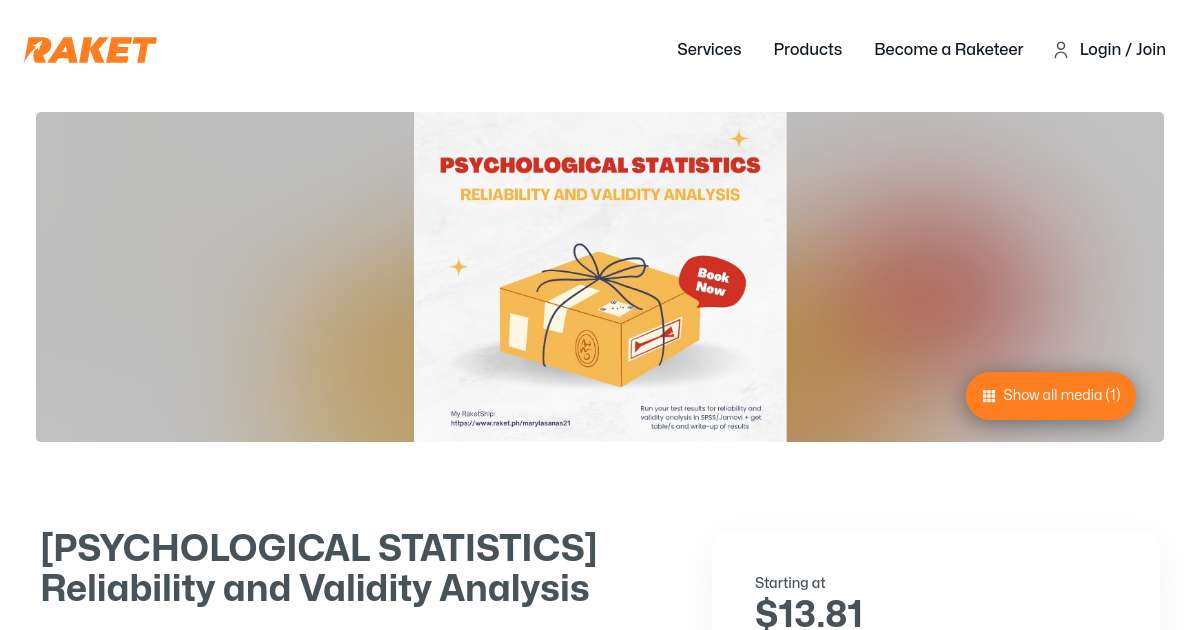 [psychology] Reliability And Validity Analysis By Marylasanas21 Raket Ph