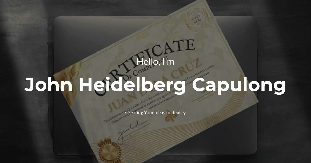 John Heidelberg Capulong