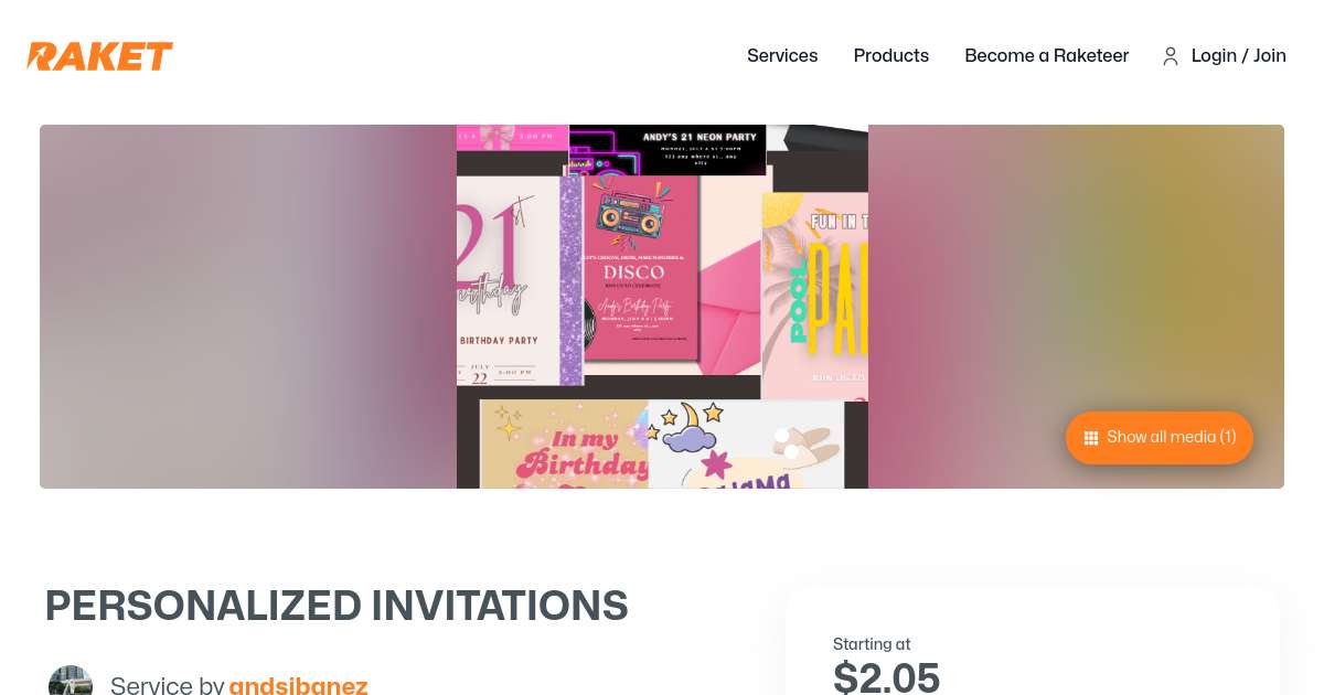 PERSONALIZED INVITATIONS by andsibanez - Raket.PH