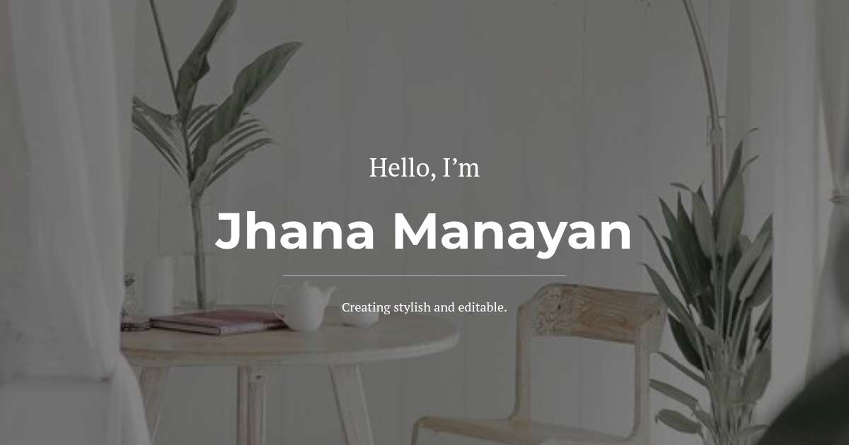 Jhana Manayan