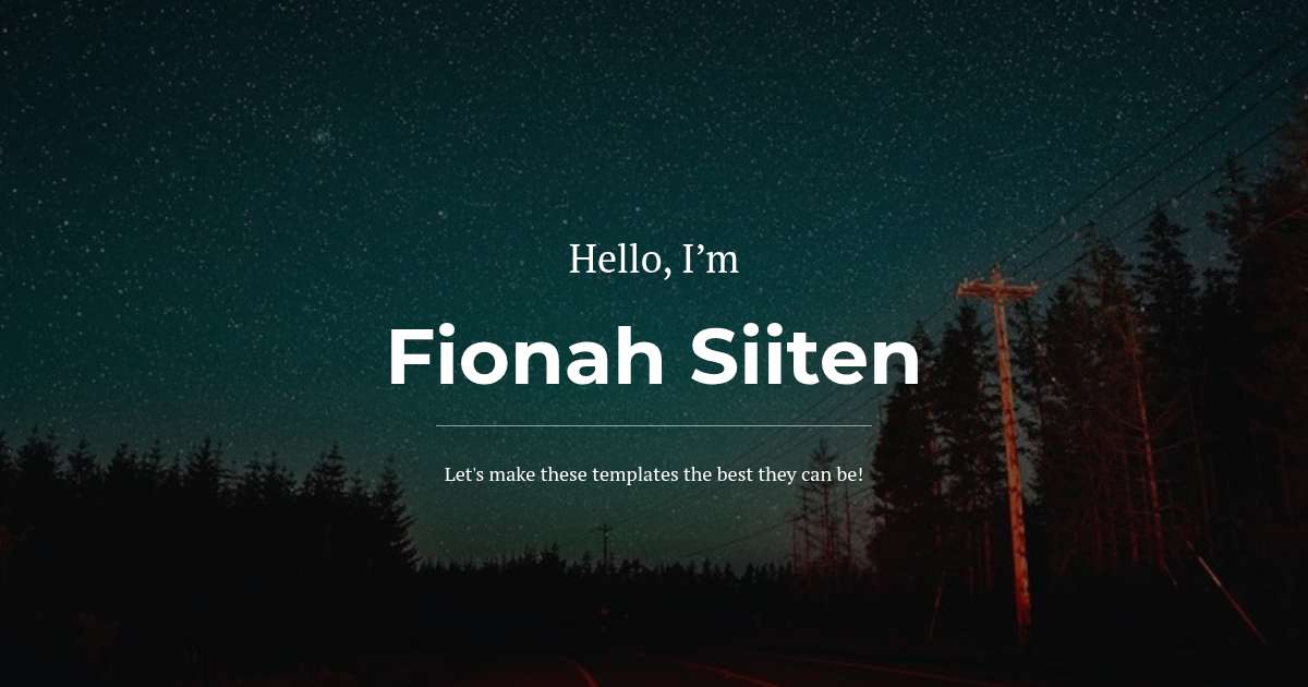 Fionah Siiten