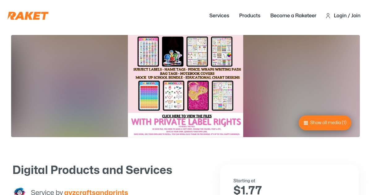 Digital Products and Services by avzcraftsandprints - Raket.PH