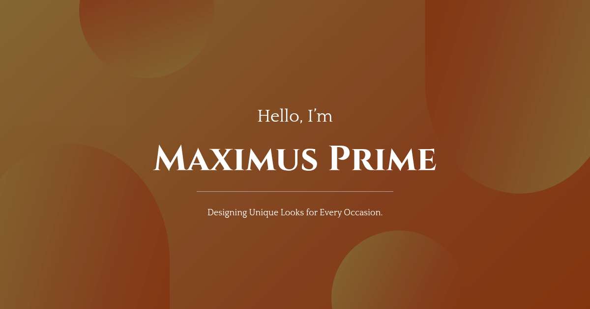 Maximus Prime