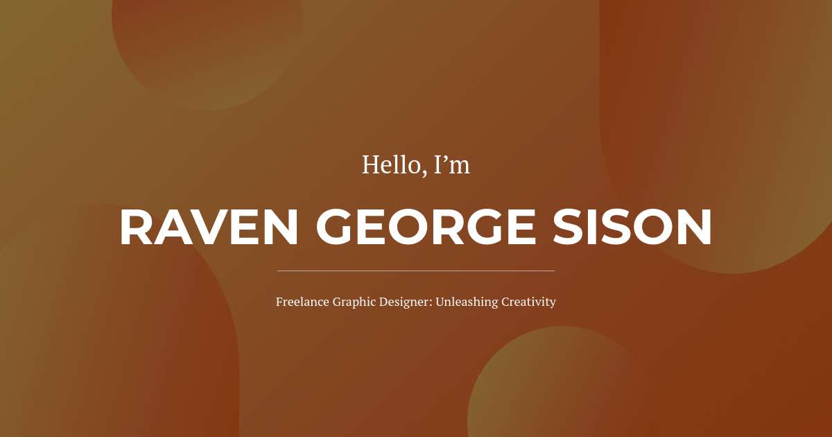 RAVEN GEORGE SISON