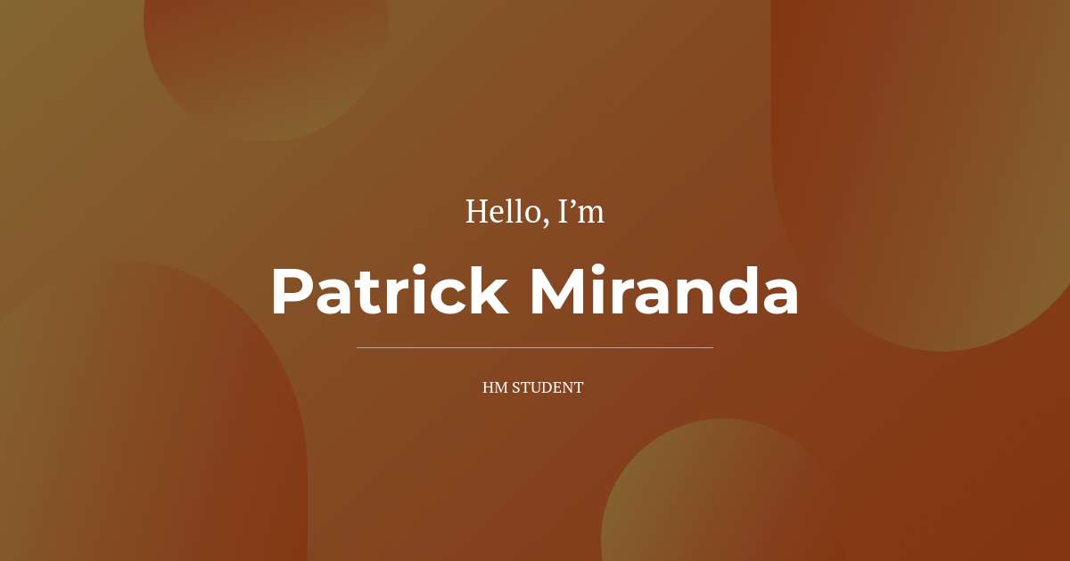 Patrick Miranda