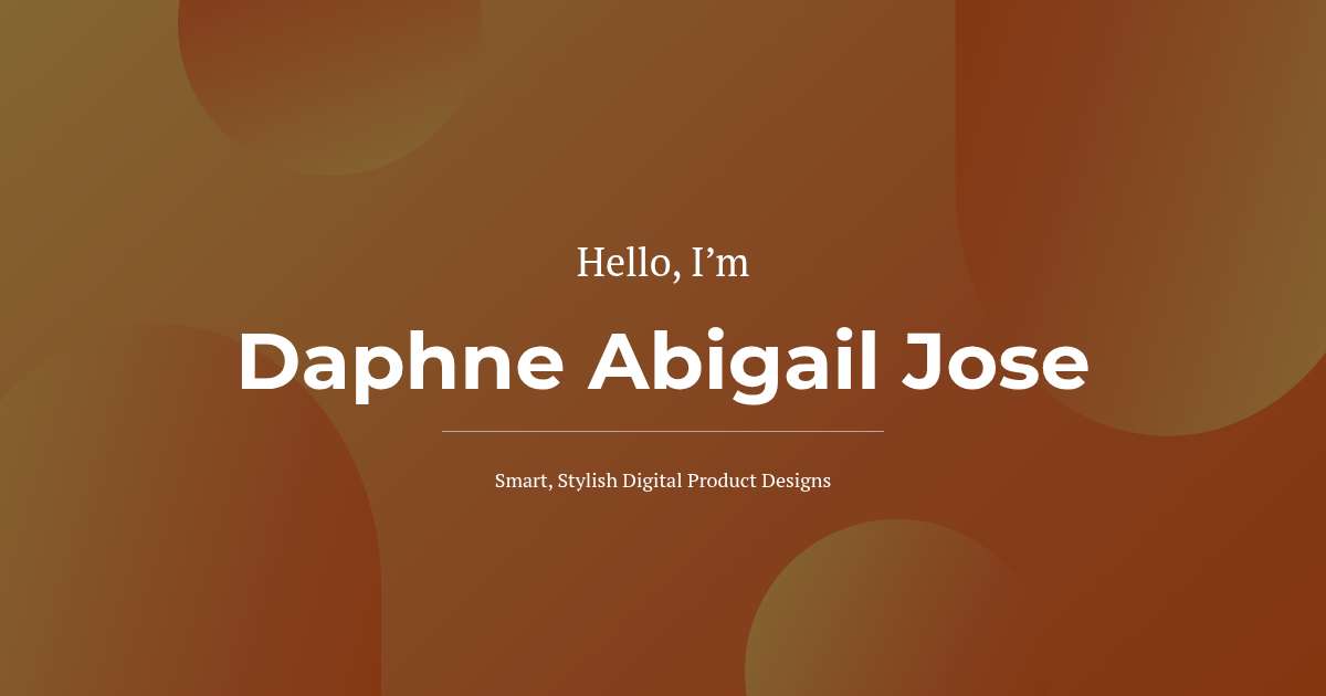 Daphne Abigail Jose