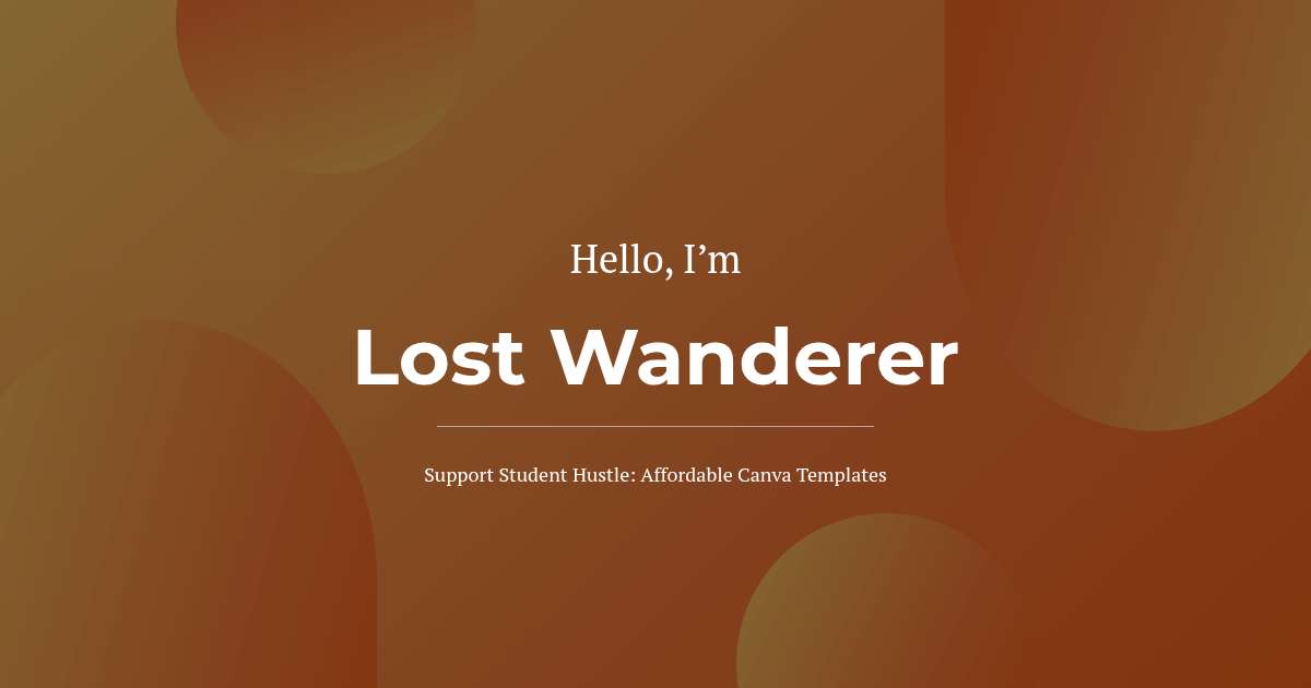 Lost Wanderer