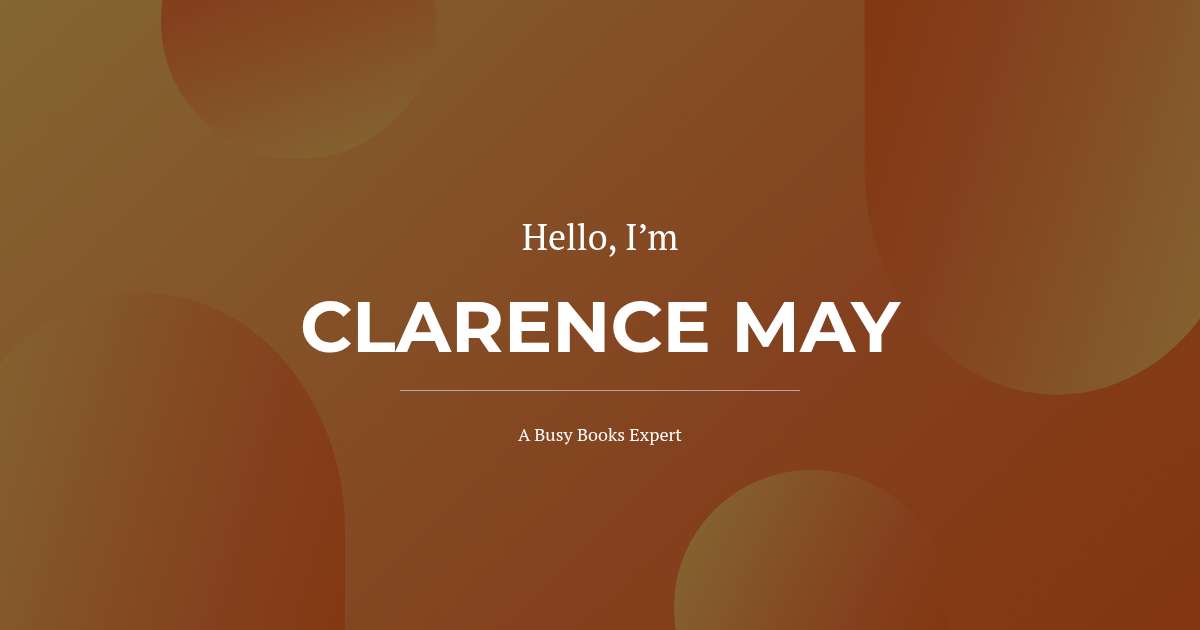 CLARENCE MAY