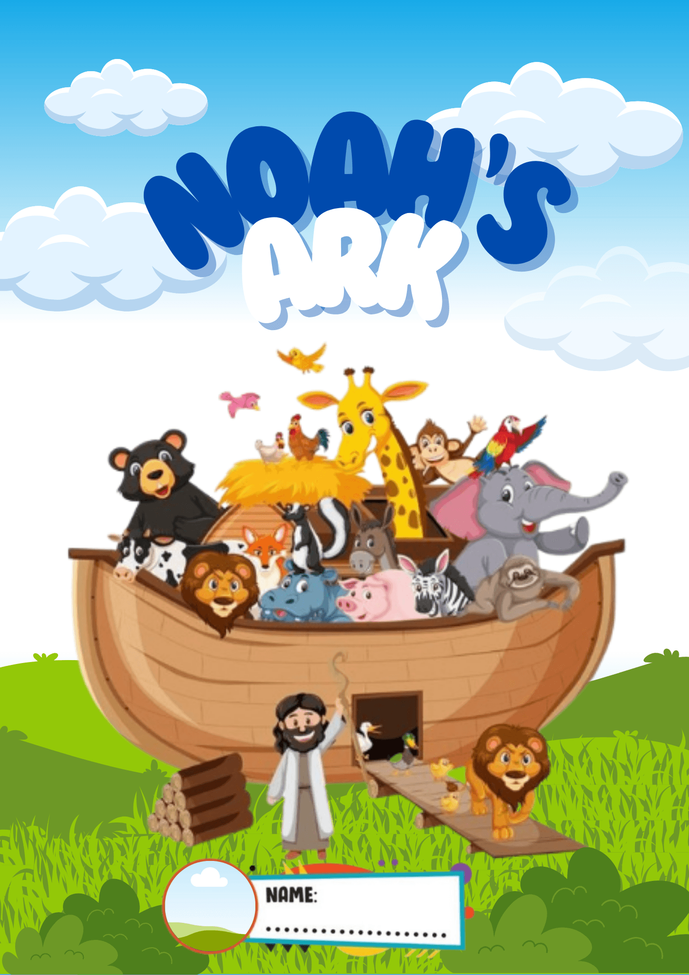 noah coloring book
