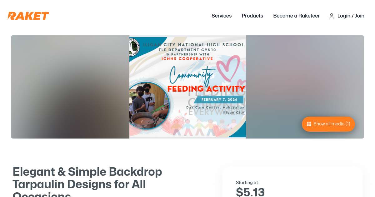 Elegant & Simple Backdrop Tarpaulin Designs for All Occasions by msaura ...