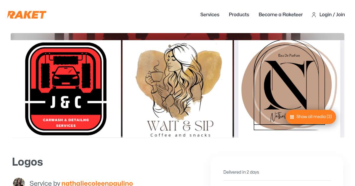 Logos by nathaliecoleenpaulino - Raket.PH