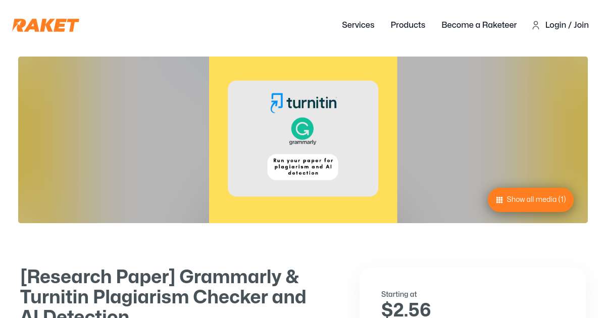 [Research Paper] Grammarly & Turnitin Plagiarism Checker and AI ...