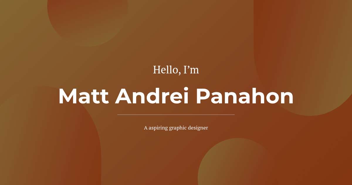 Matt Andrei Panahon