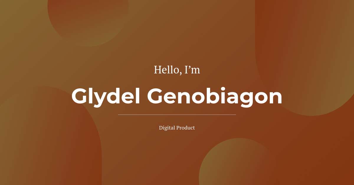 Glydel Genobiagon