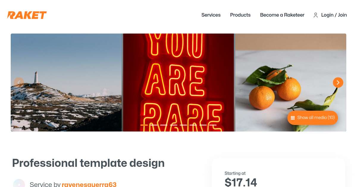 Professional template design by ravenesguerra63 - Raket.PH