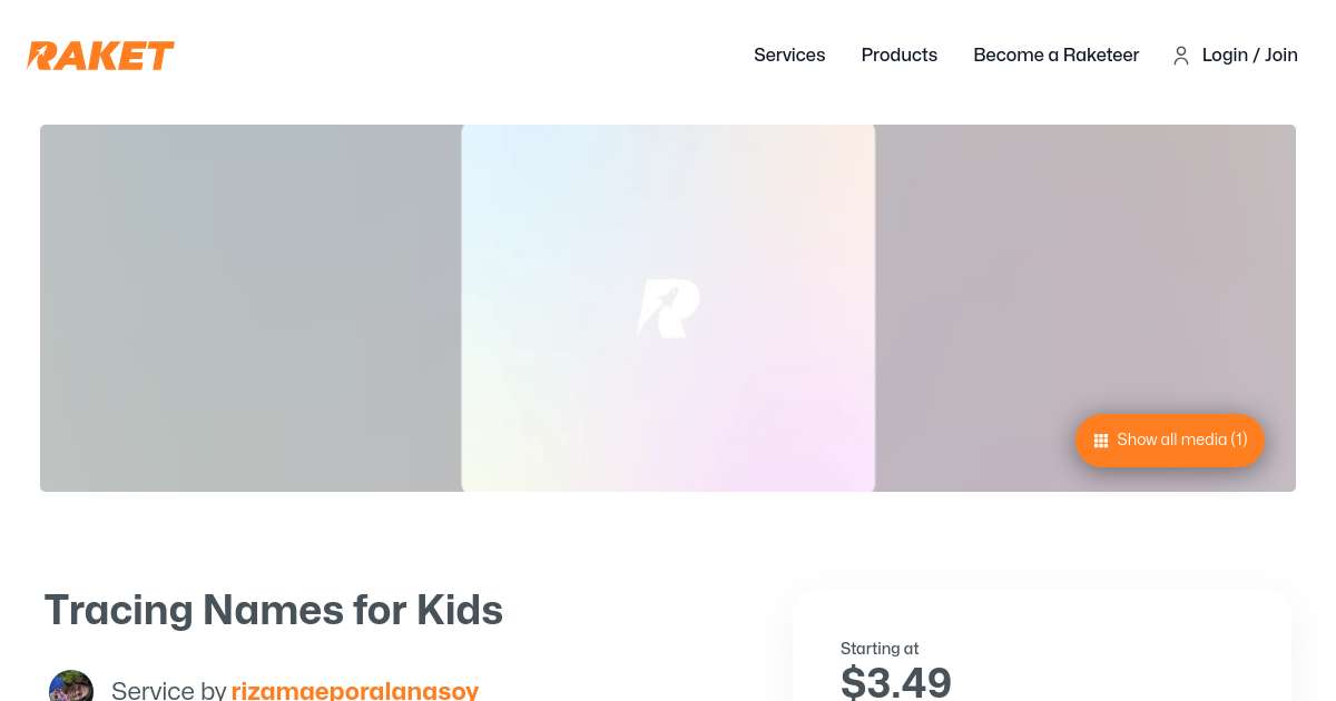 Tracing Names for Kids by rizamaeporalanasoy - Raket.PH