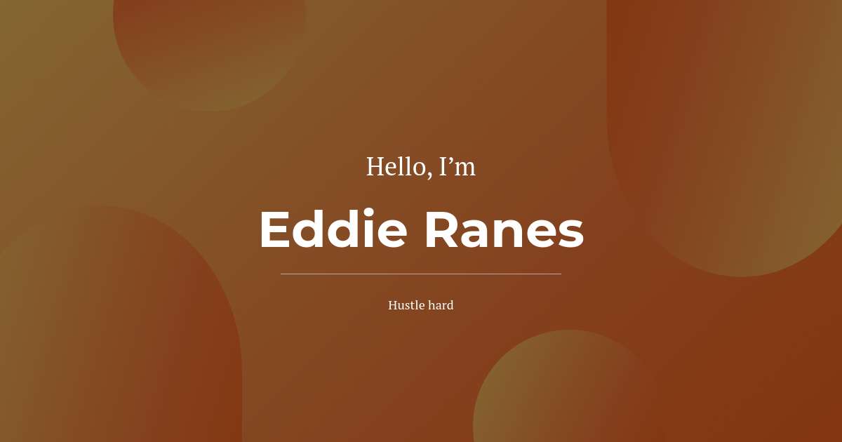 Eddie Ranes
