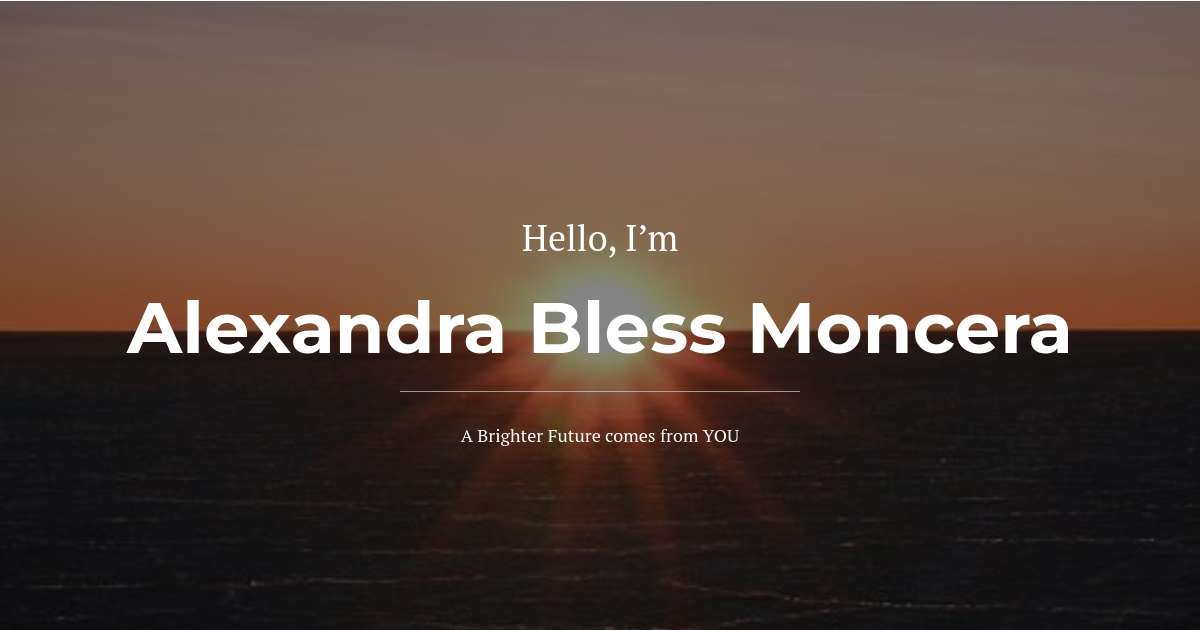 Alexandra Bless Moncera