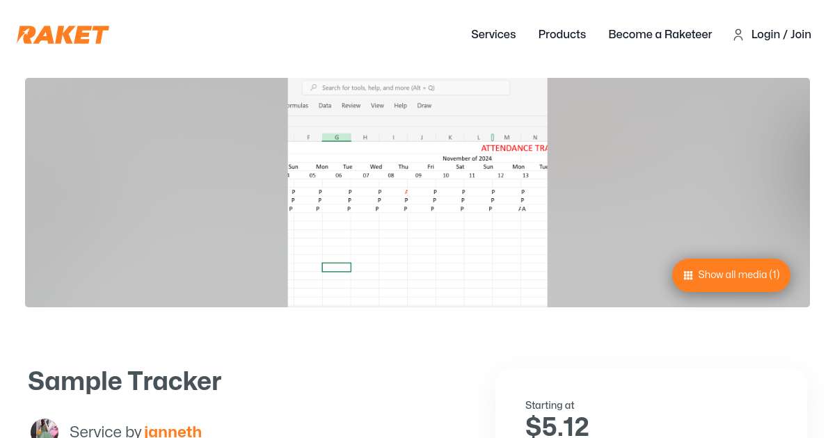 Sample Tracker by janneth - Raket.PH