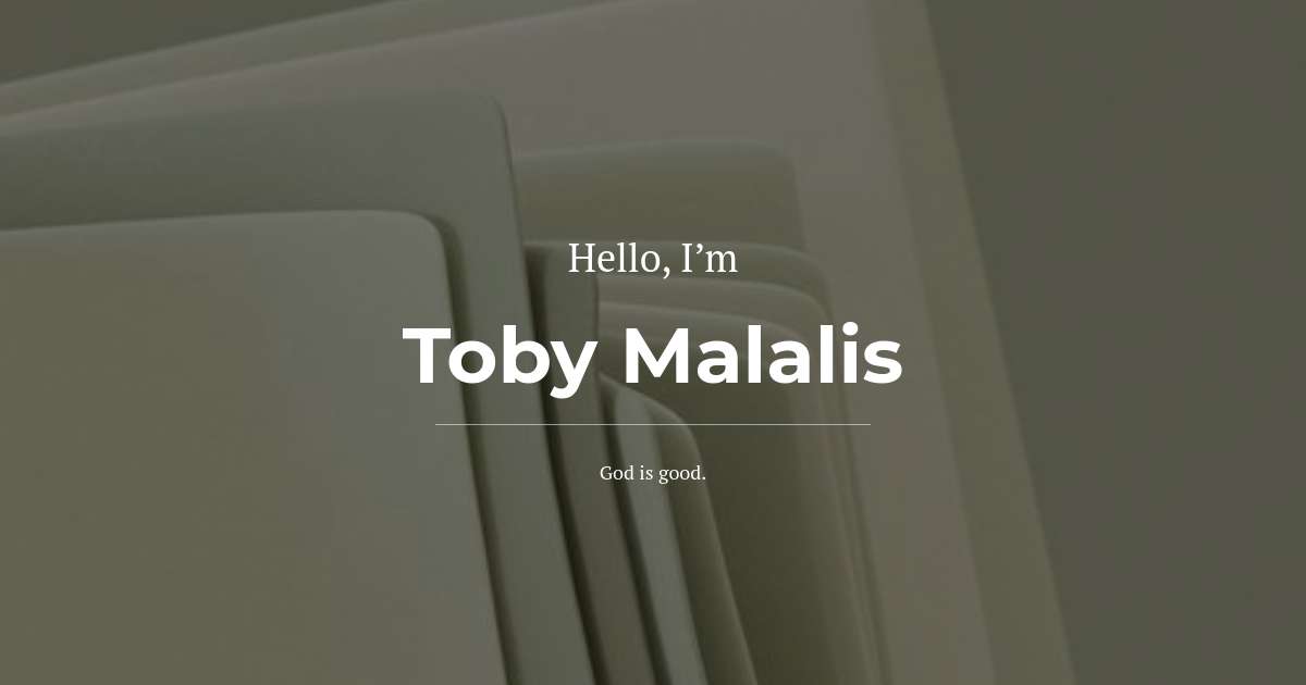 Toby Malalis