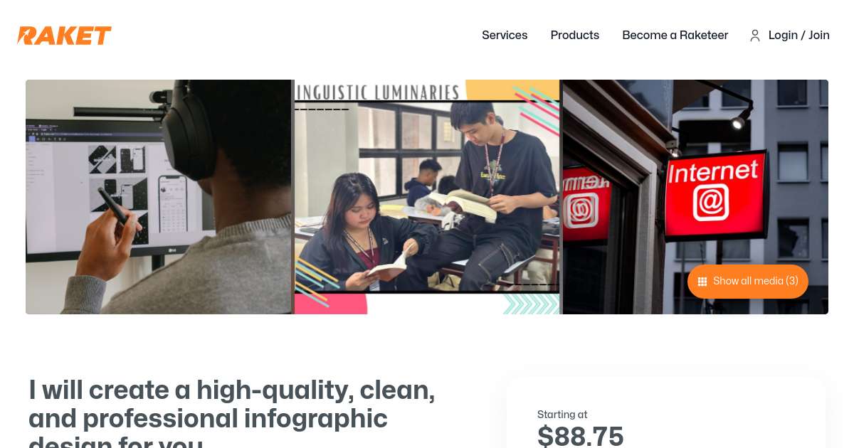 I will create a high-quality, clean, and professional infographic ...