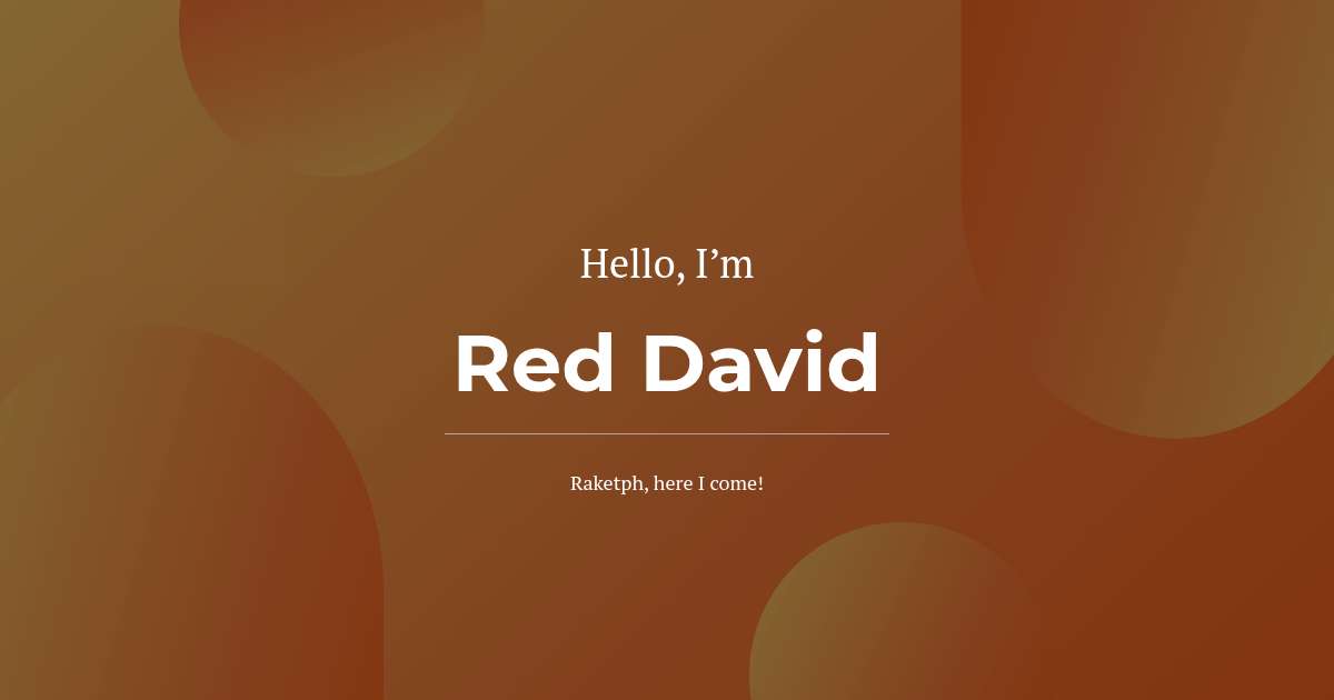 Red David