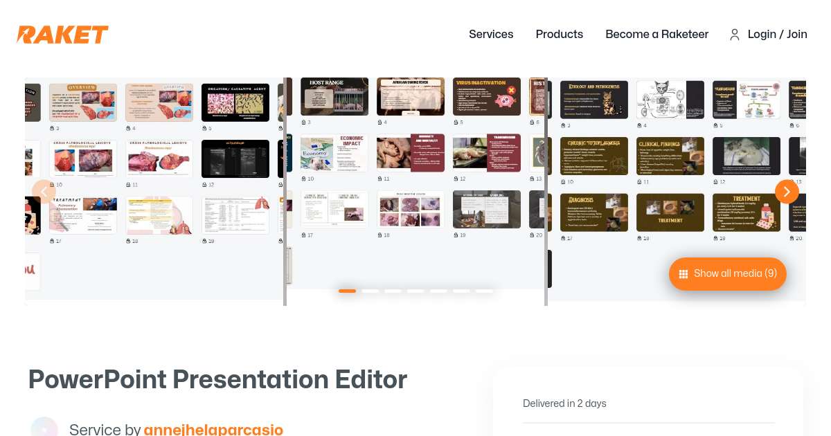 PowerPoint Presentation Editor by a.shoppe - Raket.PH