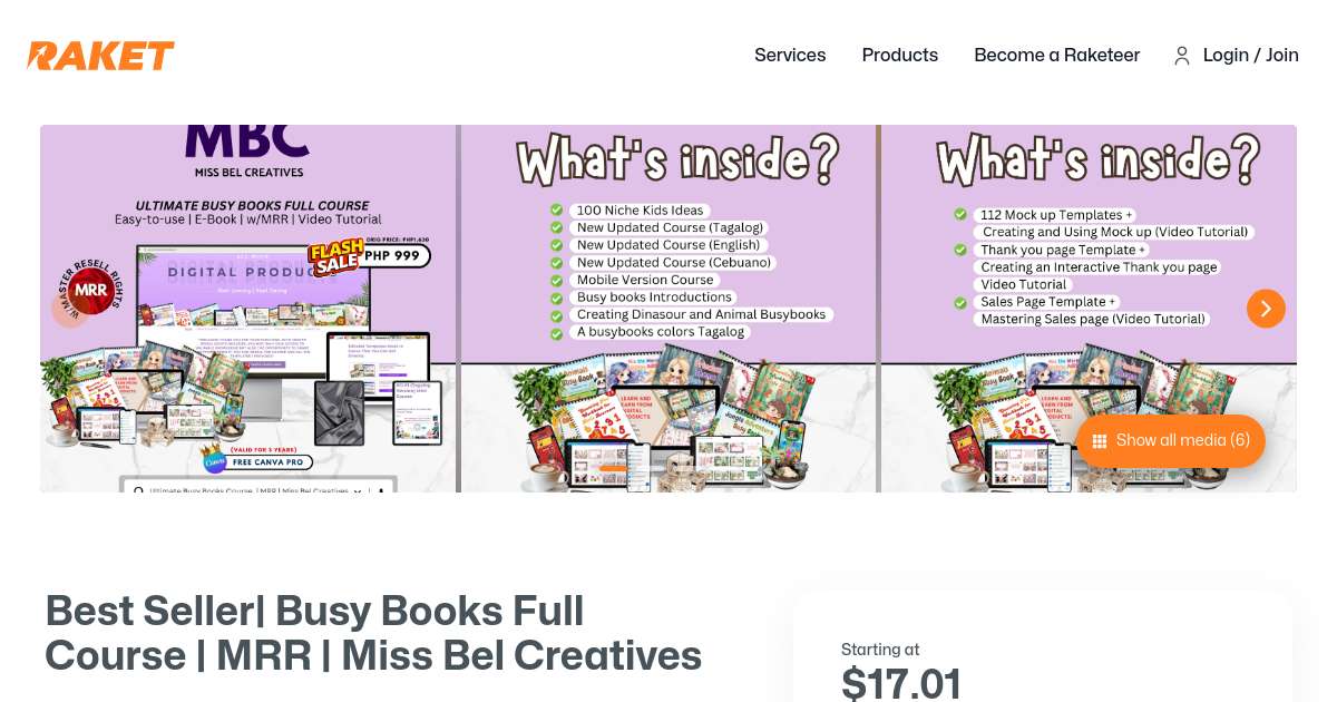 Best Seller| Busy Books Full Course | MRR | Miss Bel Creatives by missbelcreatives19 - Raket.PH