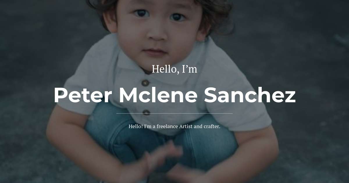 Peter Mclene Sanchez