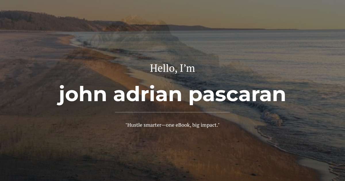 john adrian pascaran