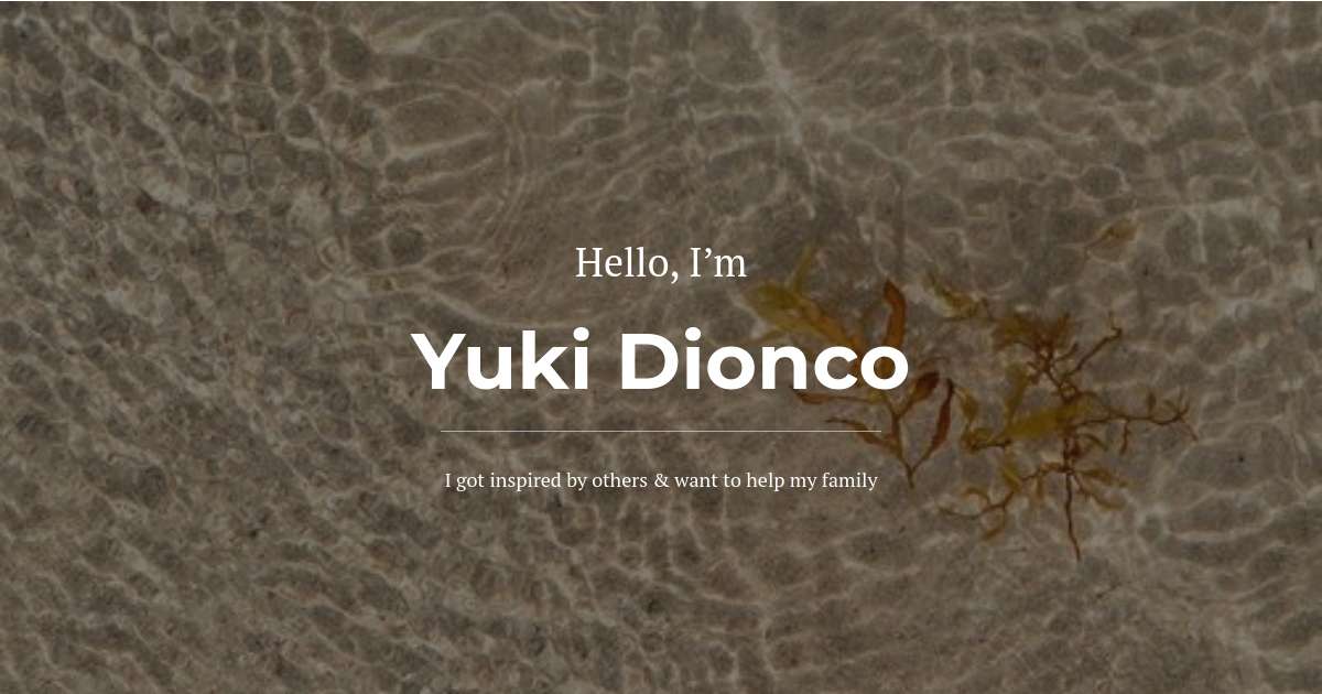 Yuki Dionco
