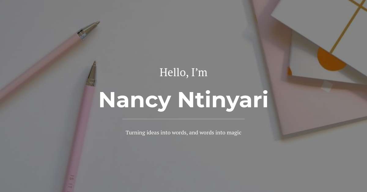 Nancy Ntinyari