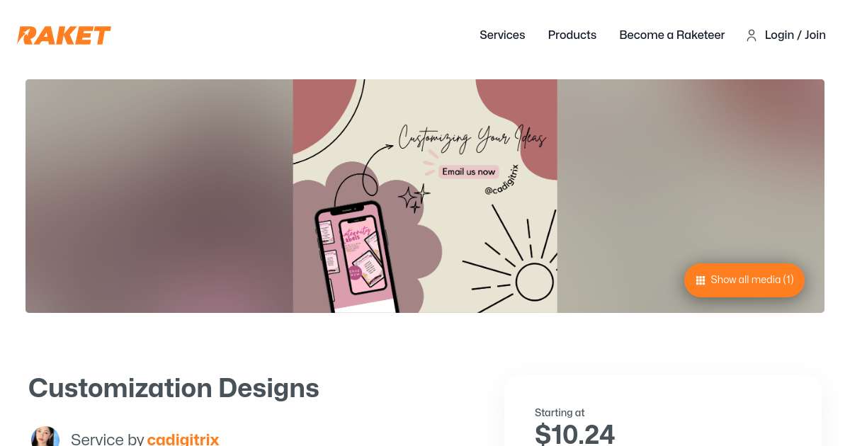 Customization Designs by cadigitrix - Raket.PH