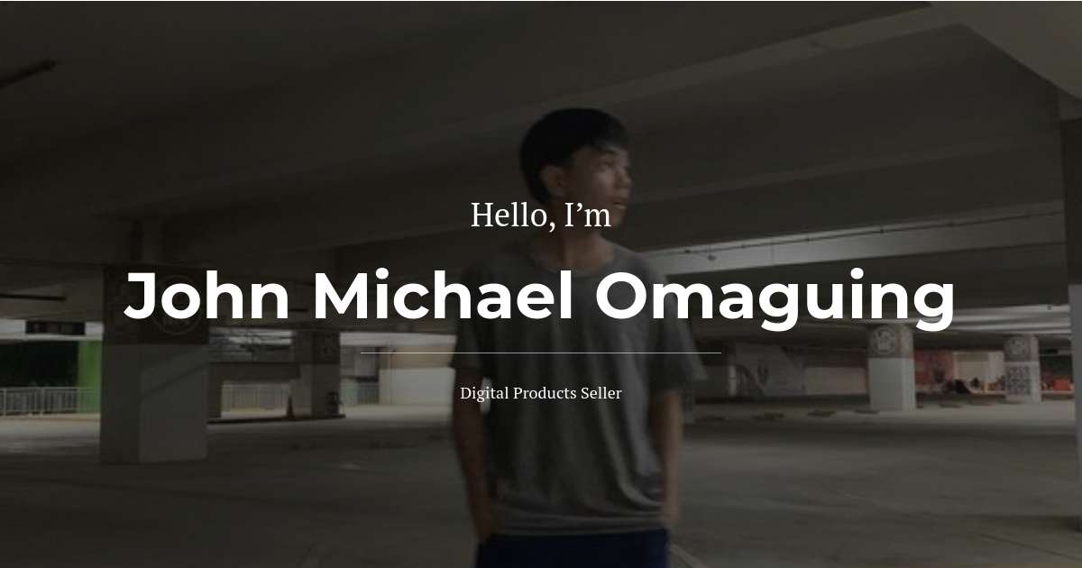 John Michael Omaguing