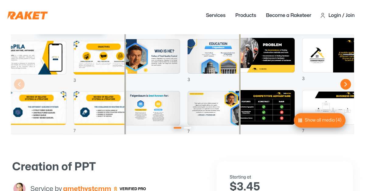 Creation of PPT by amethystcmm - Raket.PH