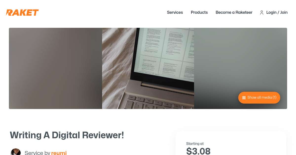 Writing A Digital Reviewer! by reumi - Raket.PH