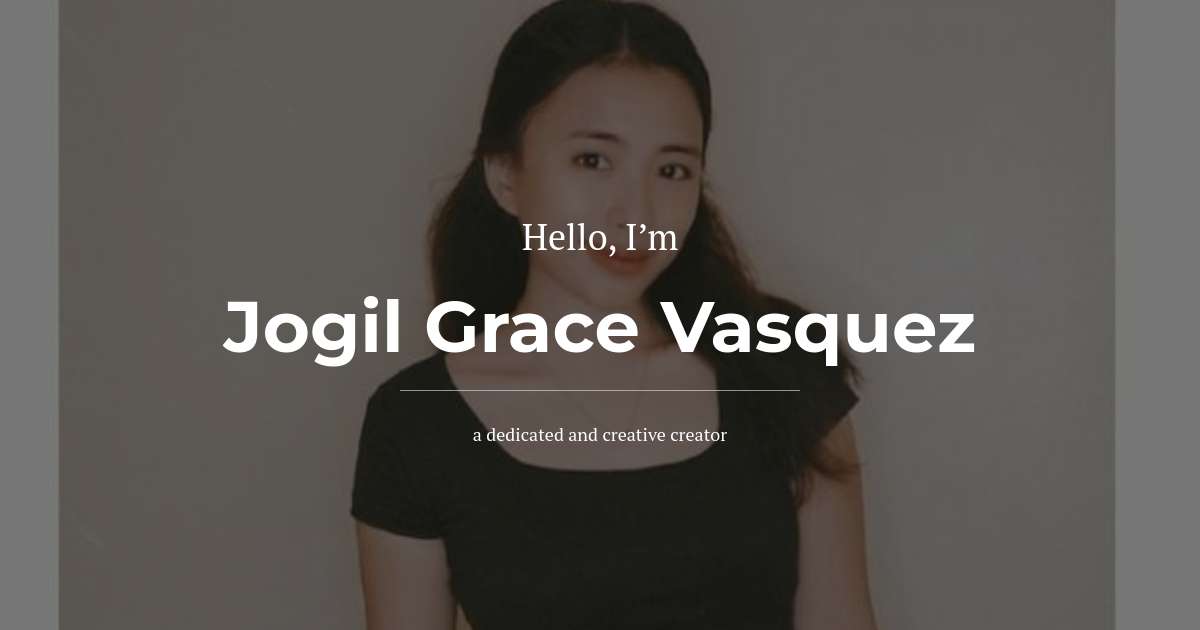 Jogil Grace Vasquez