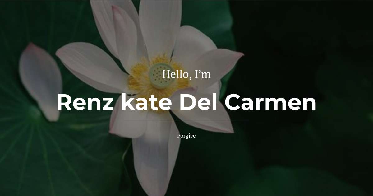 Renz kate Del Carmen